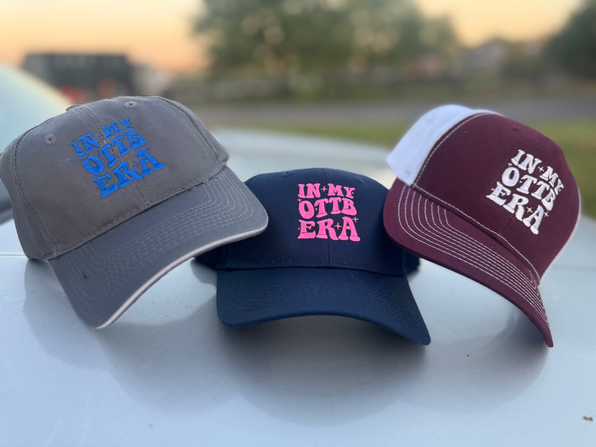 Embroidered OTTB Hats – THW Monograms, LLC